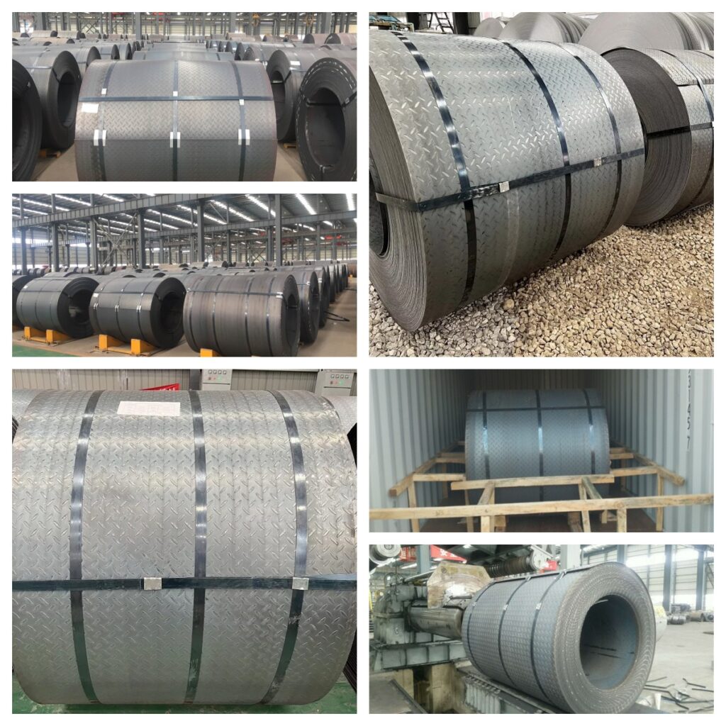 Checkered Steel Coil